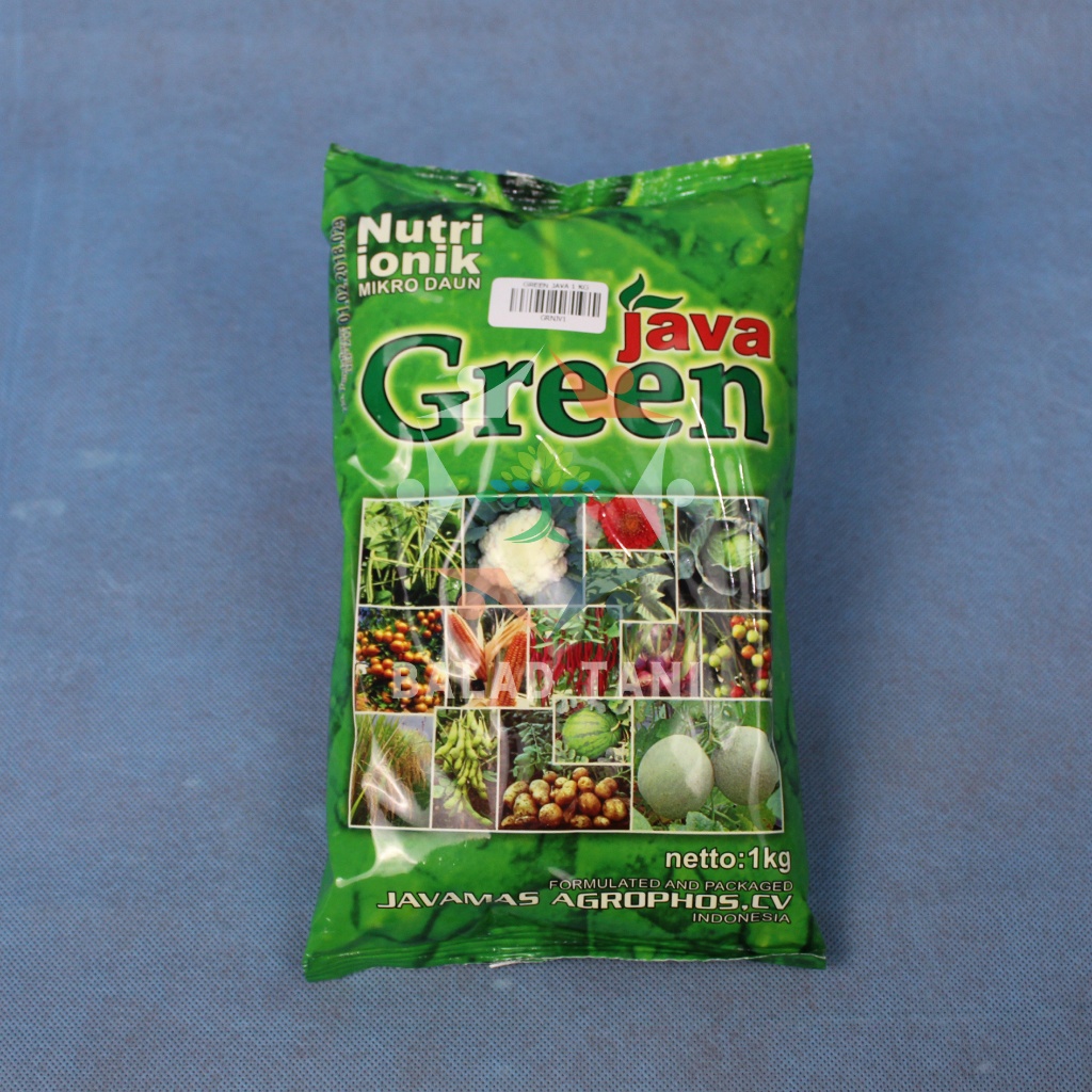 Jual PUPUK JAVA GREEN 1 KG NUTRI IONIK MIKRO DAUN | Shopee Indonesia