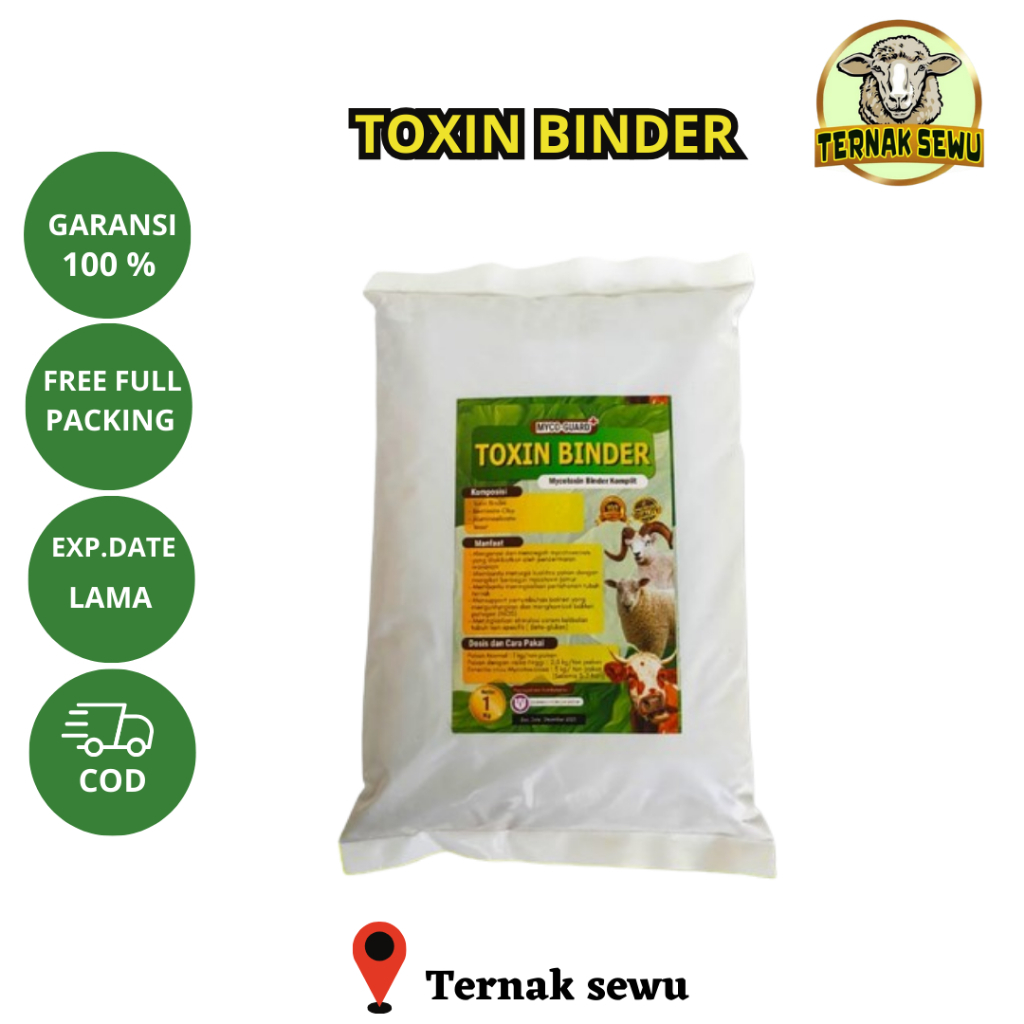 Jual TOXIN BINDER MYCOGUARD PLUS 1 Kg - Feed Additive Pengikat Toxin ...