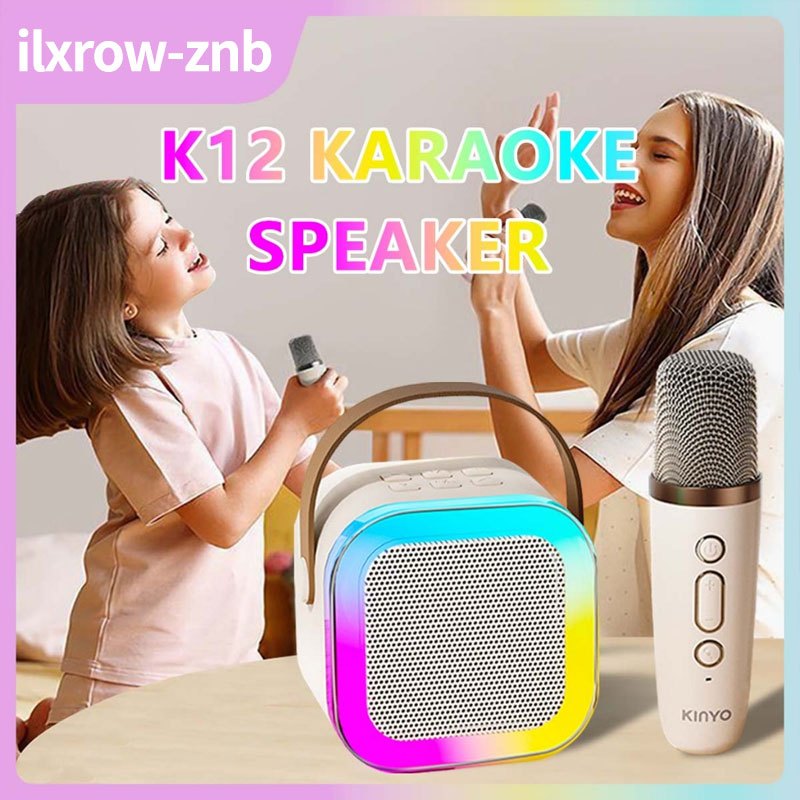 Jual K12 Speaker Bluetooth Mini 2Mic Portabel Microphone Karaoke Rumah Bluetooth Speaker Rumah ...