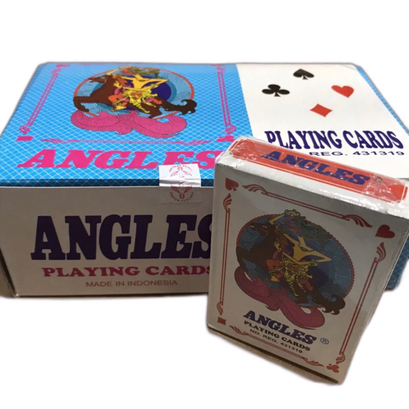 Jual Kartu Remi Angles Wayang (1 dos isi 12 pcs set) | Shopee Indonesia