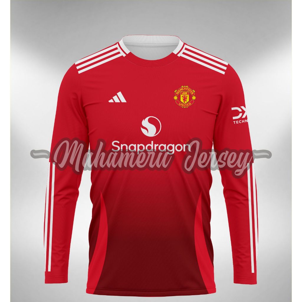 Jual Jersey MU Home 2024 2025 Lengan Panjang LS | Shopee Indonesia