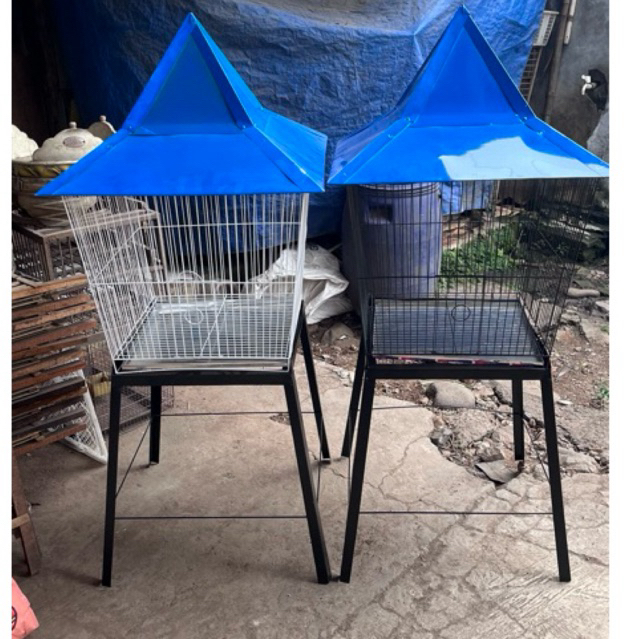 Jual SANGKAR ATAU KANDANG BEO KAKI BESI UK NO 2 | Shopee Indonesia