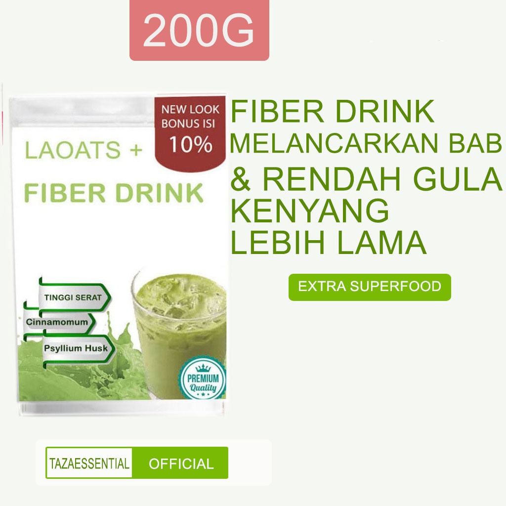 Jual Psylium husk Fiber Drink Minuman Serat Penurun Berat Badan ...