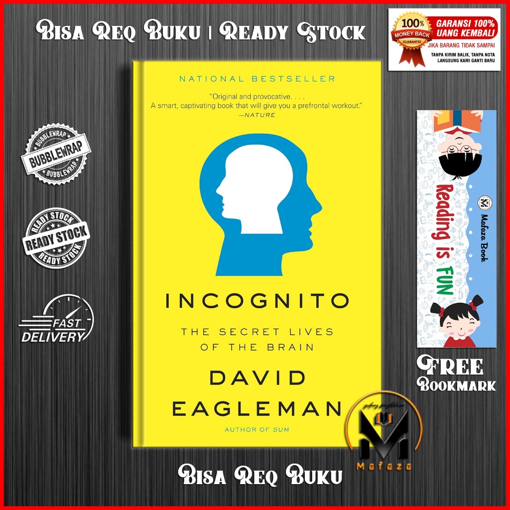 Jual Incognito: The Secret Lives of the Brain by David Eagleman ...