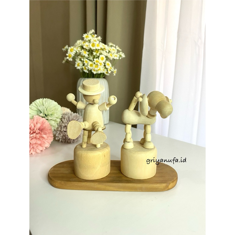 Jual Boneka Kayu Mini Aesthetic 011 [griyanufa.id] | Shopee Indonesia