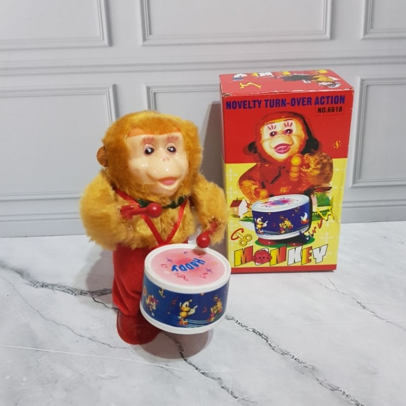 Jual Mainan Monkey Drumband - Mainan Boneka Monyet Drumband - Mainan ...