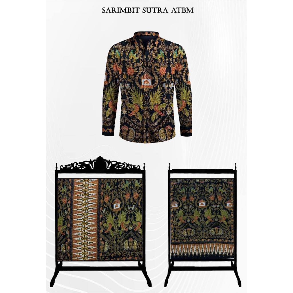 Jual SARIMBIT COUPLE BATIK TULIS SUTRA ATBM BARON TANAHAN _(SRM001 ...