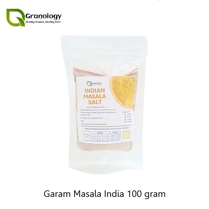 Jual Garam Masala India / Indian Masala Salt (100 gram) by Granology ...