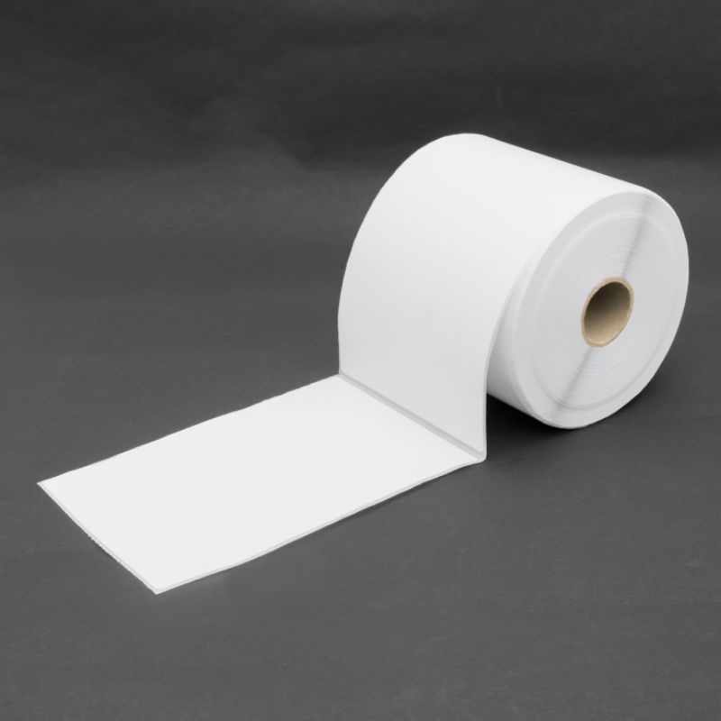 Jual LABEL BARCODE KERTAS RESI THERMAL ROLL 100mm x 150mm ISI 500LEMBAR ...
