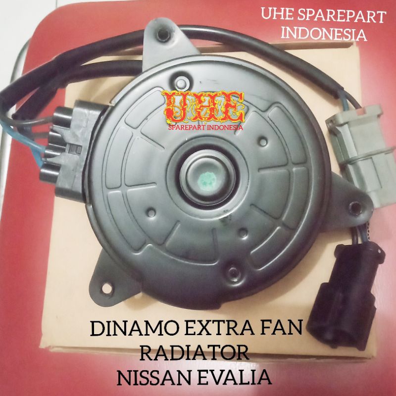 Jual Motor Dinamo Extra Fan Radiator NISSAN EVALIA ORIGINAL DENSO Fen ...