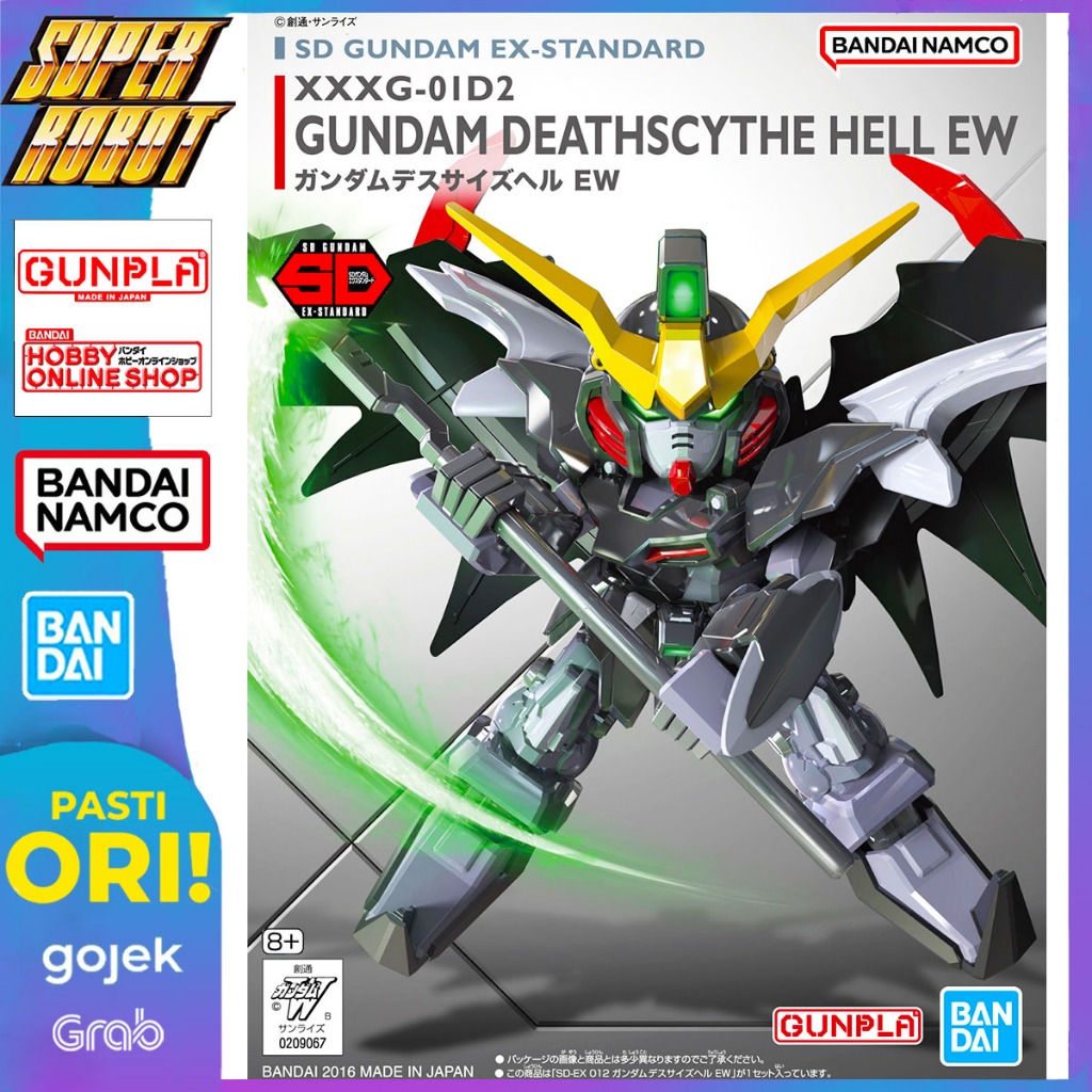 Jual 𝗕𝗔𝗡𝗗𝗔𝗜 SD EX Standard Gundam Deathscythe Hell Custom EW / Endless Waltz | Shopee Indonesia