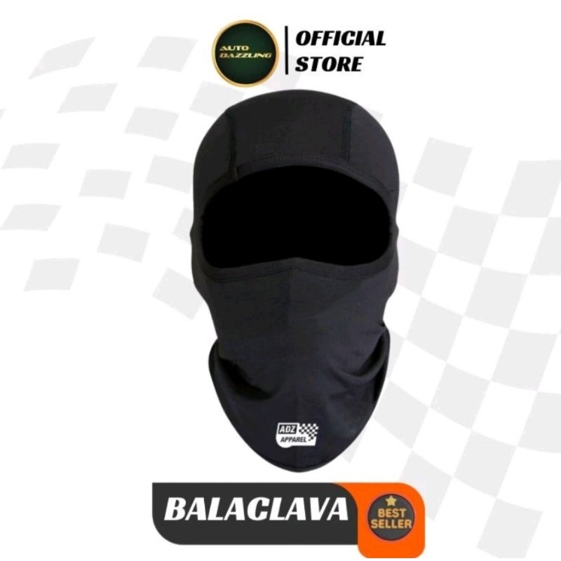Jual BALACLAVA FACE MASK BY AUTO DAZZLING UNTUK HELM HALF FACE & FULL ...