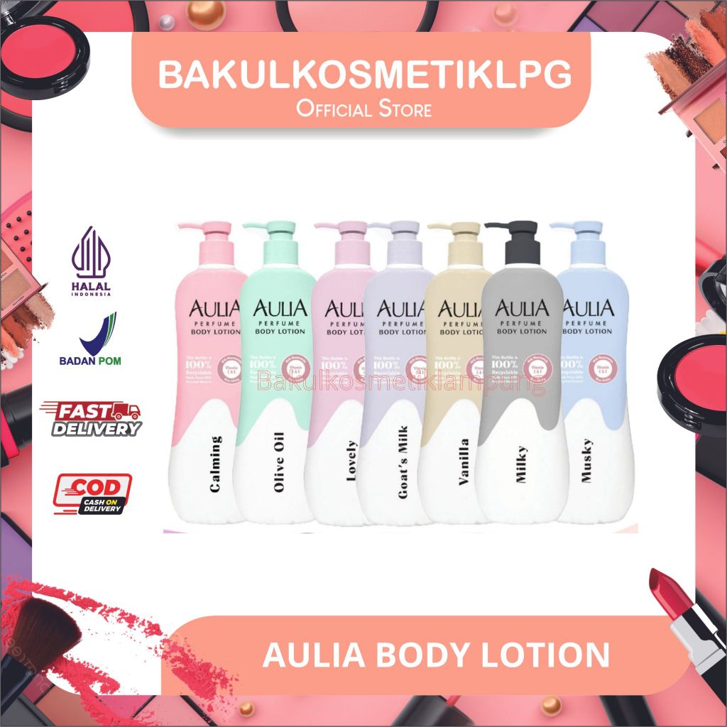 Jual AULIA Perfume Body Lotion 600mL | Shopee Indonesia