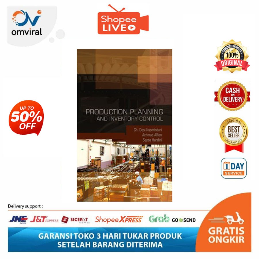 Jual Buku Production Planning and Inventory Control Desi Kusmindari ...