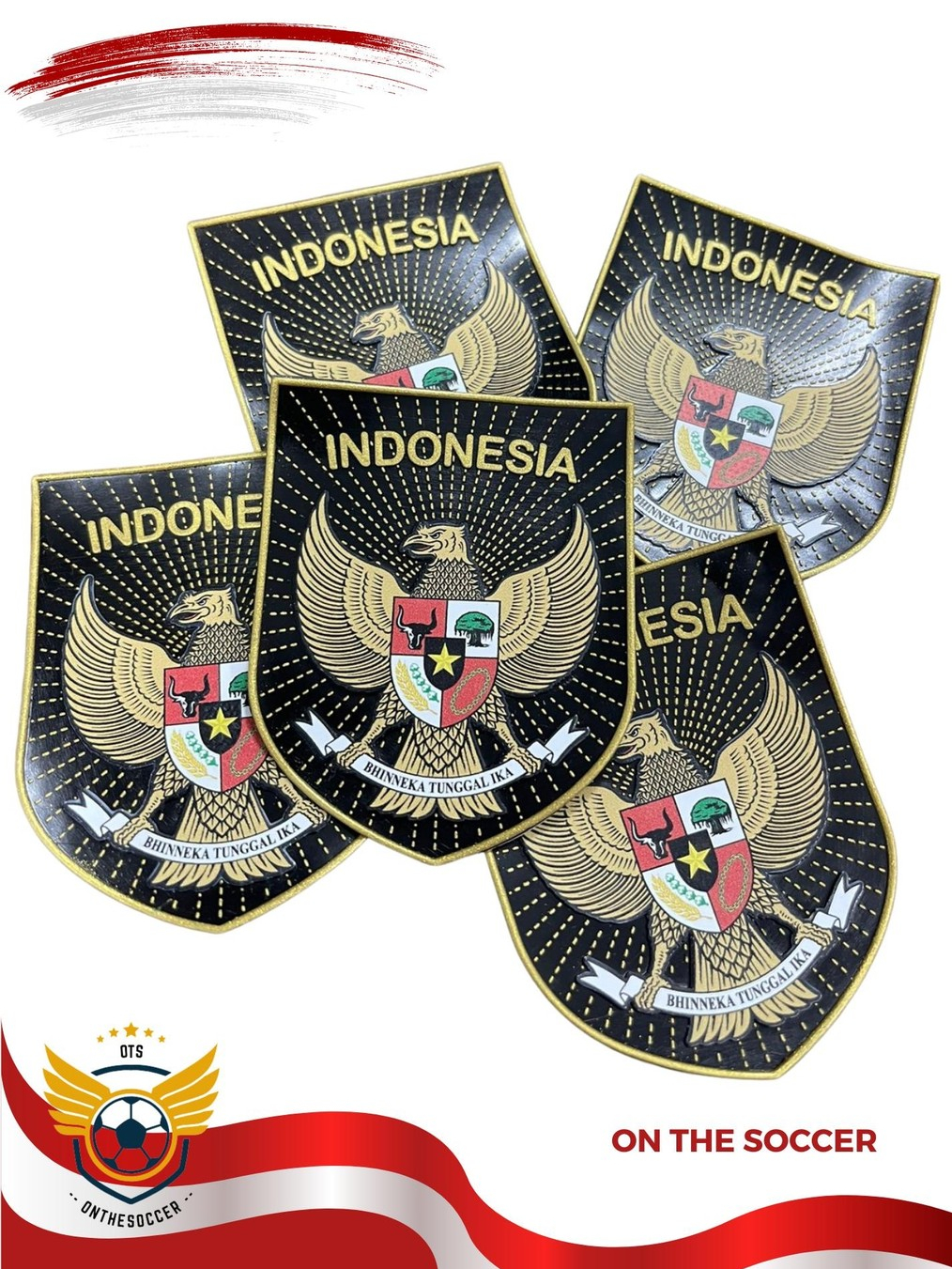 Jual Logo Garuda Timnas Hitam Premium 3D TPU Rubber Mills | Shopee ...