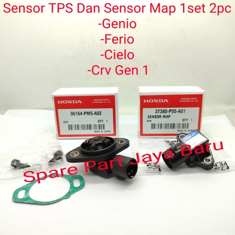 Jual Sensor Map Dan Sensor TPS Honda Accord VTI 1994-1997 1set Original ...