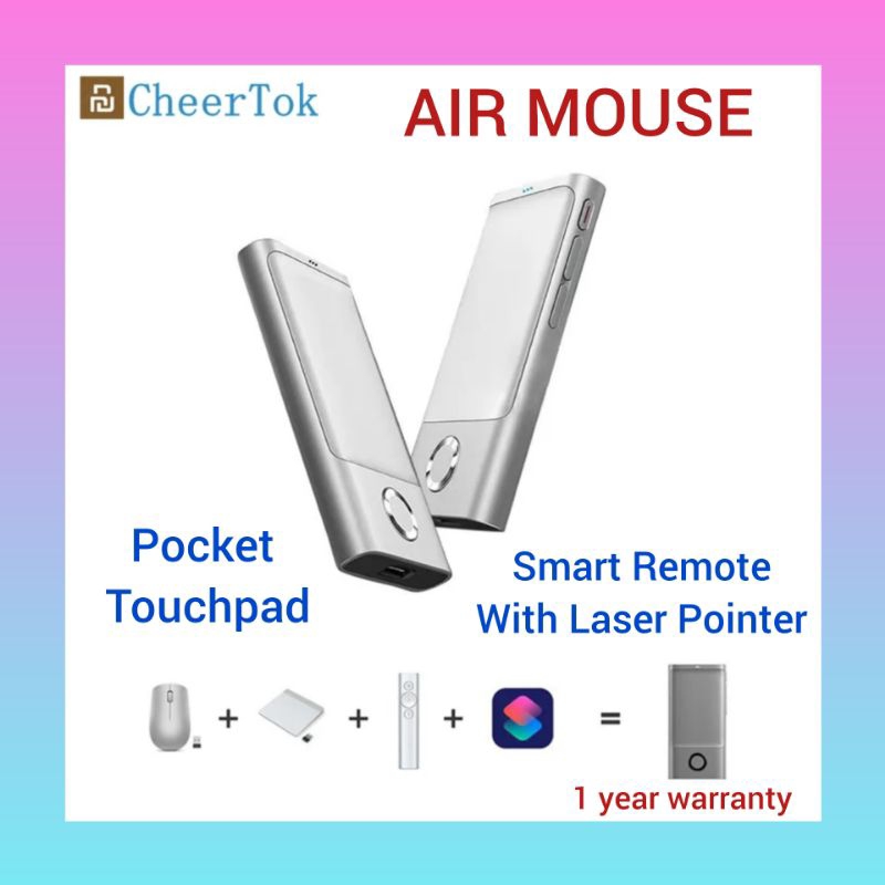 Jual CHEERTOK AIR Mouse With LASER Pointer Singularity Smart Remote ...