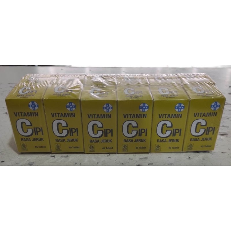 Jual VITAMIN C IPI 50mg RASA JERUK isi 45 tablet hisap | Shopee Indonesia