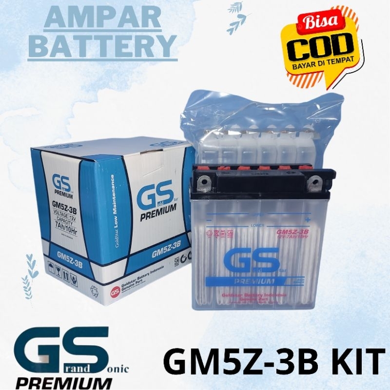 Jual Aki Motor Supra X Lama. Astrea greand. Supra fit. GM5Z-3B Aki Basah. | Shopee Indonesia