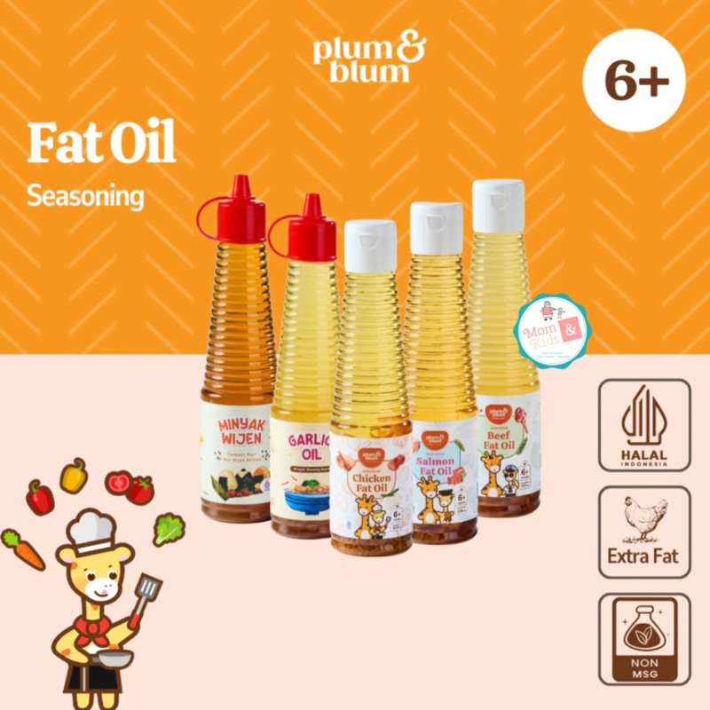 Jual Plum & Blum Chicken Fat Oil | Beef Fat Oil | Salmon Fat Oil ...