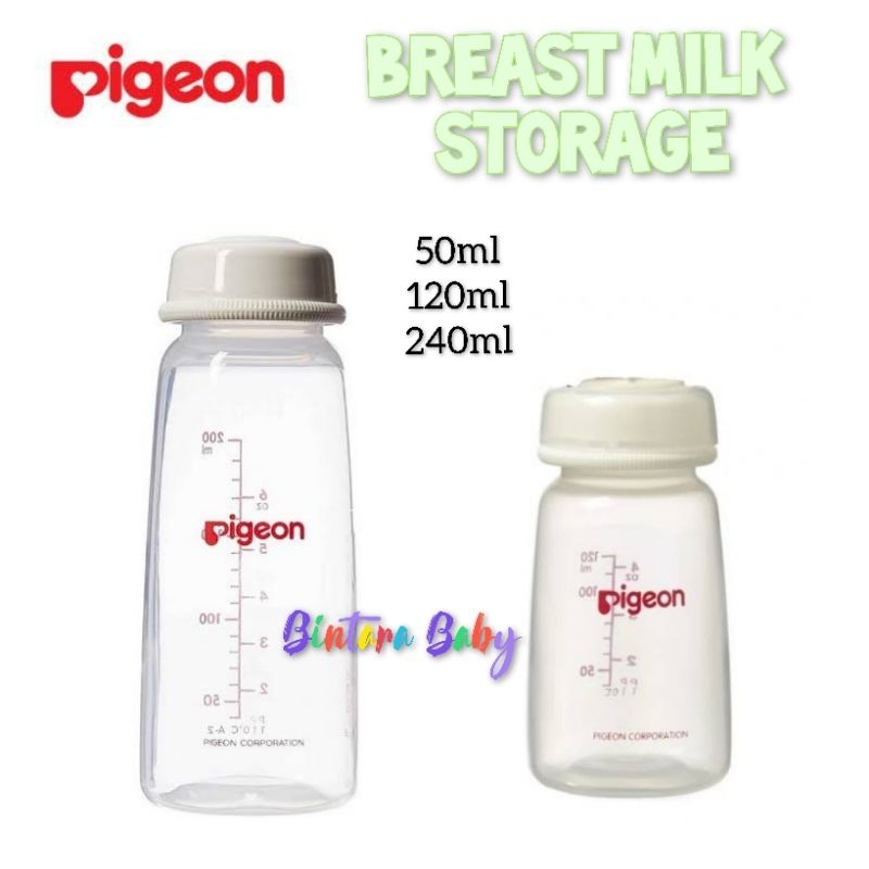Jual Pigeon Storage Botol Asi Asip Botol Penyimpan Asi bisa jadi botol susu slim neck ...