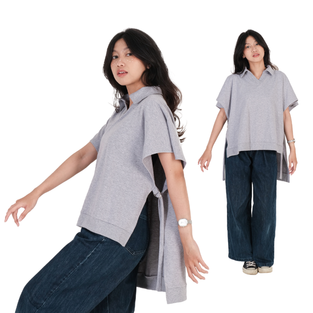 Jual KENIDWEAR Vest Polo Drop Tail MAterial Premium Cotton Terry Rompi ...