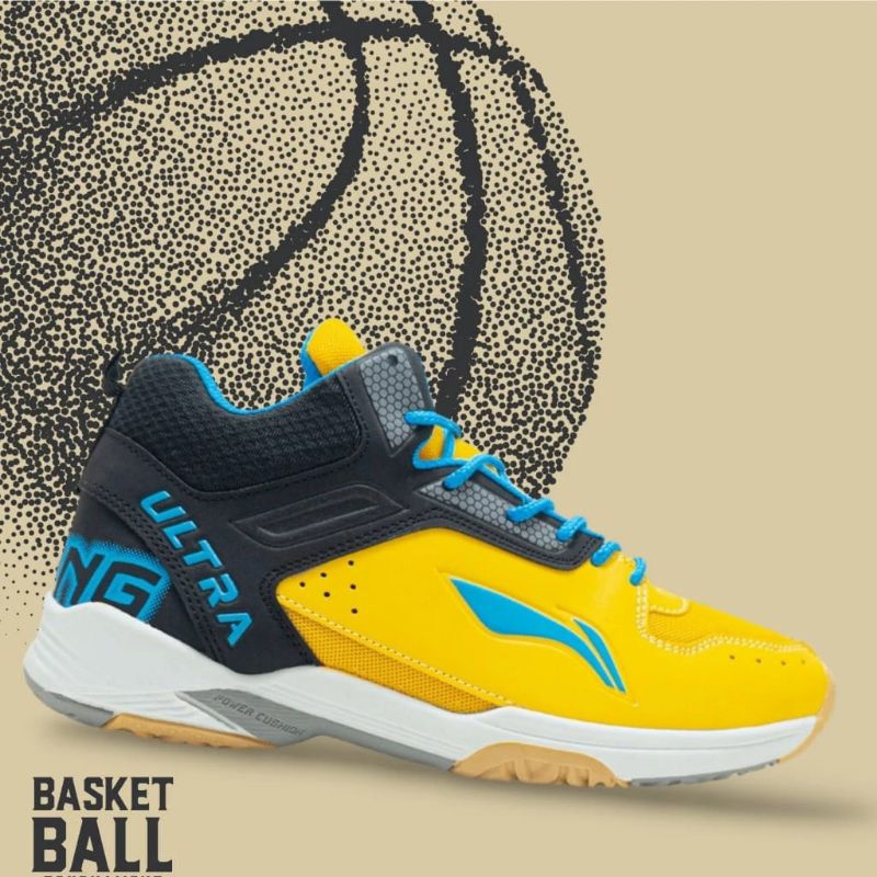 Jual Sepatu lining badminton semi boot sepatu olahraga basket voli dll ...