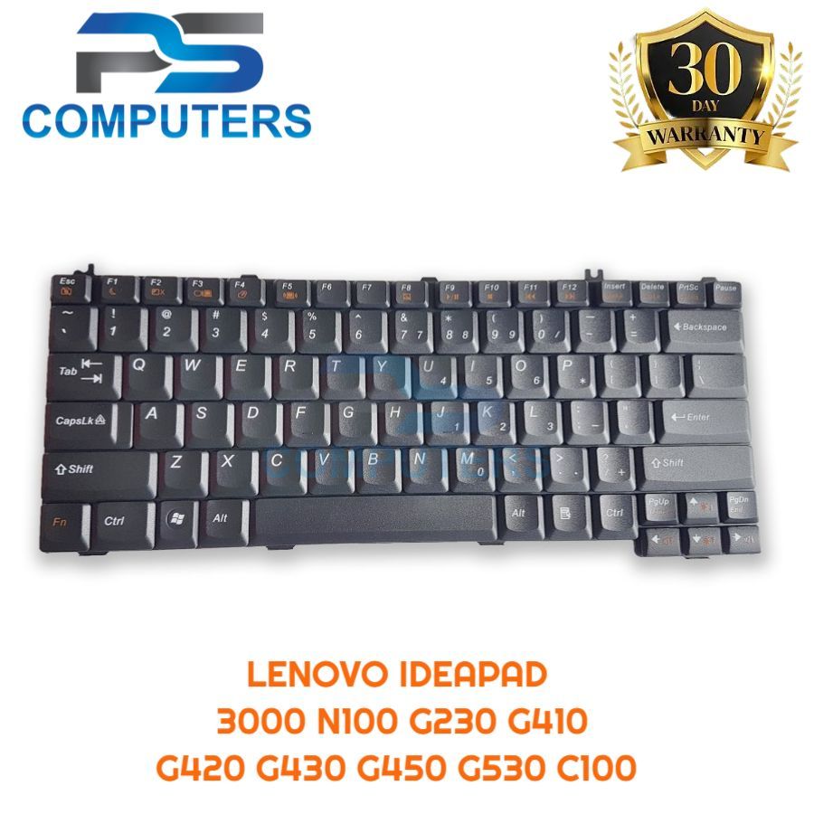 Jual Keyboard Lenovo 3000 N100 G230 G410 G420 G430 G450 G530 C100 Black ...