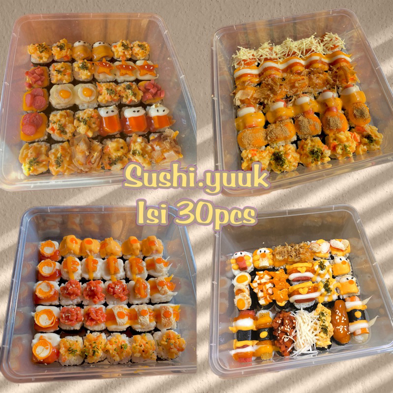 Jual Korea sushi (HALAL) Isi 30pcs. CO langsung kirim | Shopee Indonesia