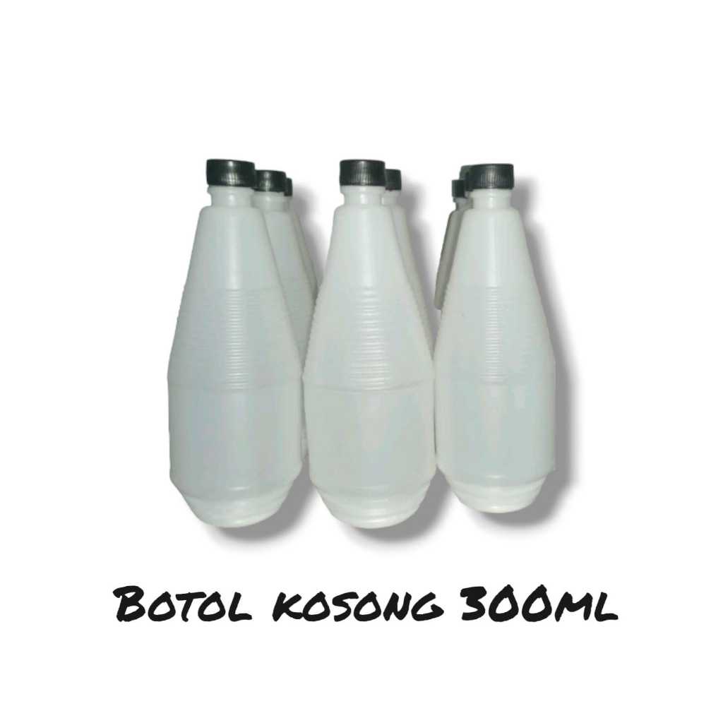 Jual Botol Plastik Kosong Ukuran 300ml Harga Satuan//Botol Refill ...