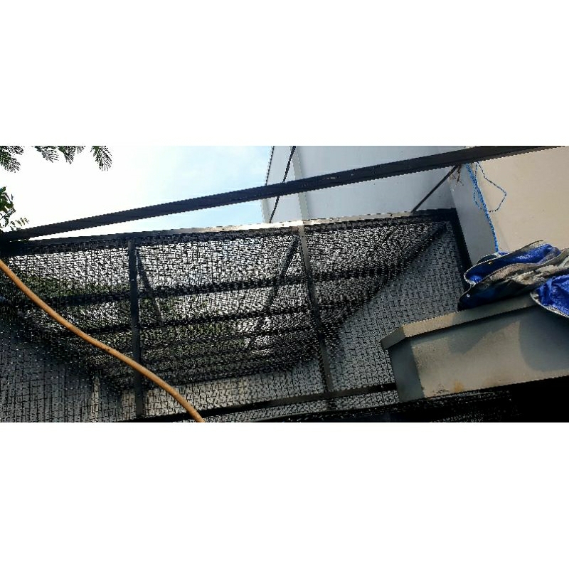 Jual custom aviary konstruksi besi kandang burung hewan aviary 4 x 3 x ...