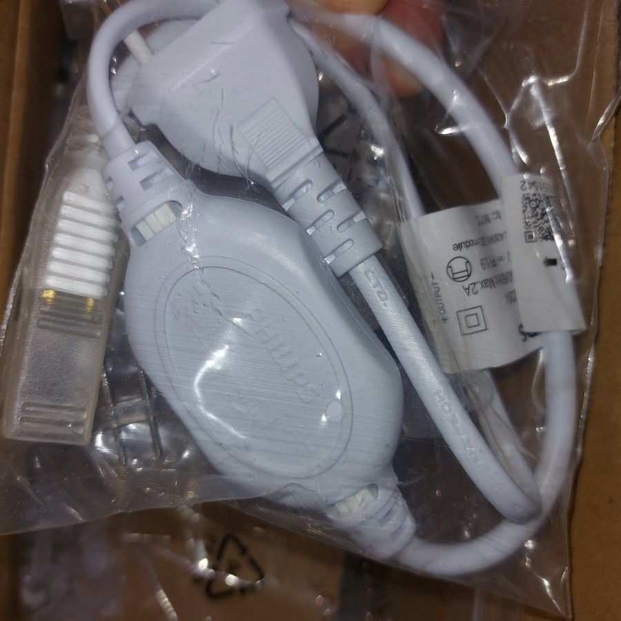 Jual Cok Ledstrip Adaptor Led Strip PHILIPS Lampu Selang 31088 31087 ...