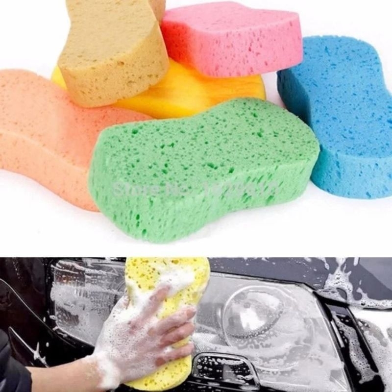 Jual Spons Cuci Mobil Busa Cuci Motor Bisa Sponge Car Wash Spon ...