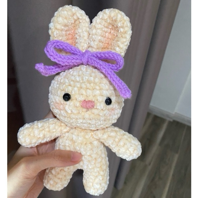Jual BUNNY AMIGURUMI / BUNNY KNITTED DOLL / BONEKA KELINCI RAJUT ...
