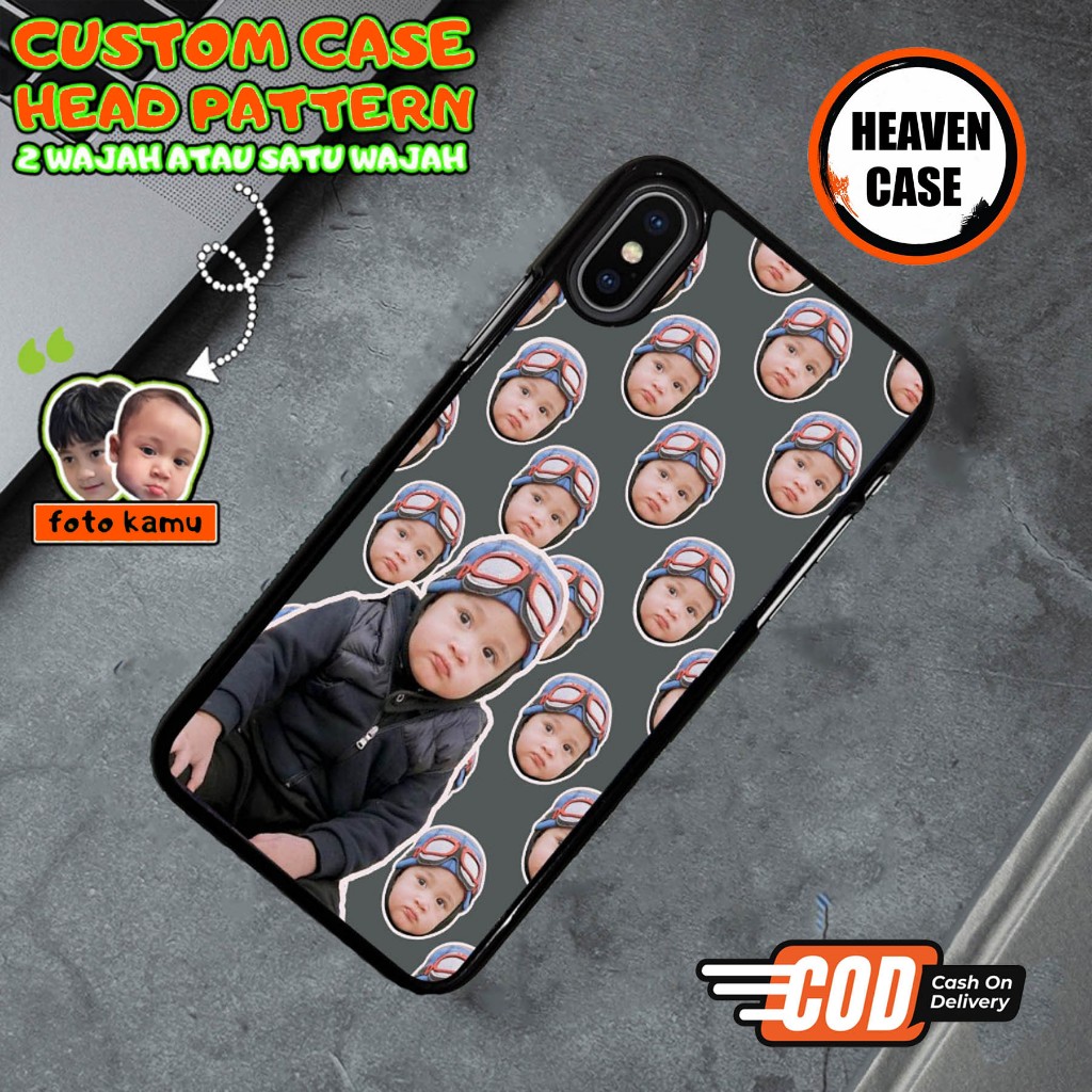Jual Custom case foto muka face case bisa custom foto, logo, gambar dan ...