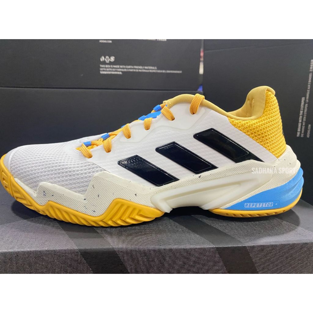 Jual Sepatu Tenis Adidas Barricade Woman 2024 Putih Kuning | Shopee ...
