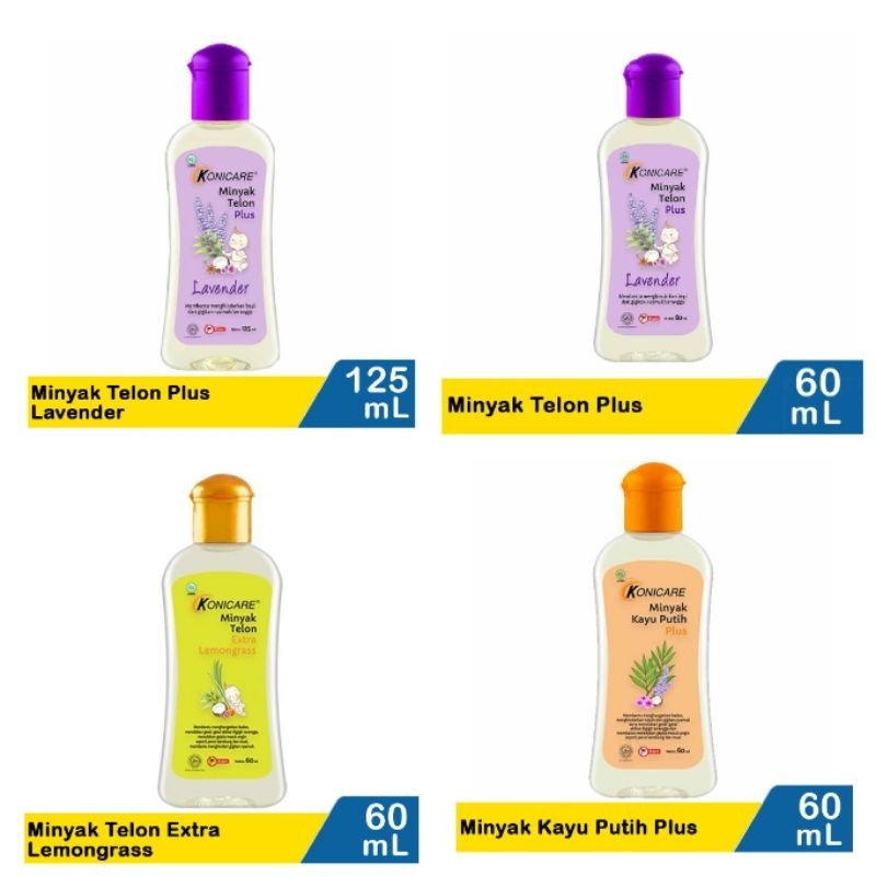 Jual KONICARE Minyak Telon 125ml / 60ml | Shopee Indonesia