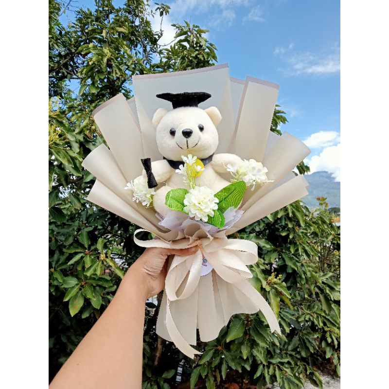 Jual BUKET BONEKA WISUDA/BUKET BUNGA WISUDA/BUKET HADIAH WISUDA FREE ...