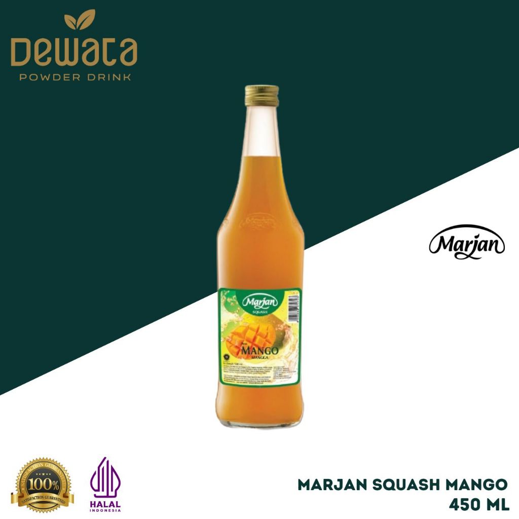 Jual Marjan Squash Mango 450 ml | Shopee Indonesia