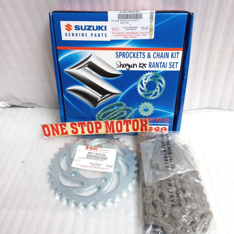 Jual GIR PAKET GEAR SET ASLI SUZUKI SHOGUN 125 NEW FL SP 125 R 27000B16H10NKIT ORIGINAL ORI ...