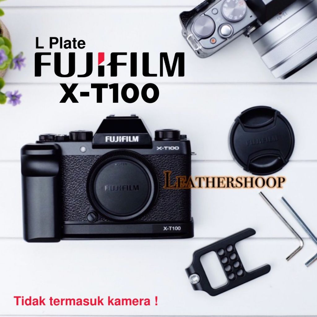 Jual Grip Fujifilm XT100 Fuji X-T100 Bracket Hand Grip L-Plate | Shopee Indonesia