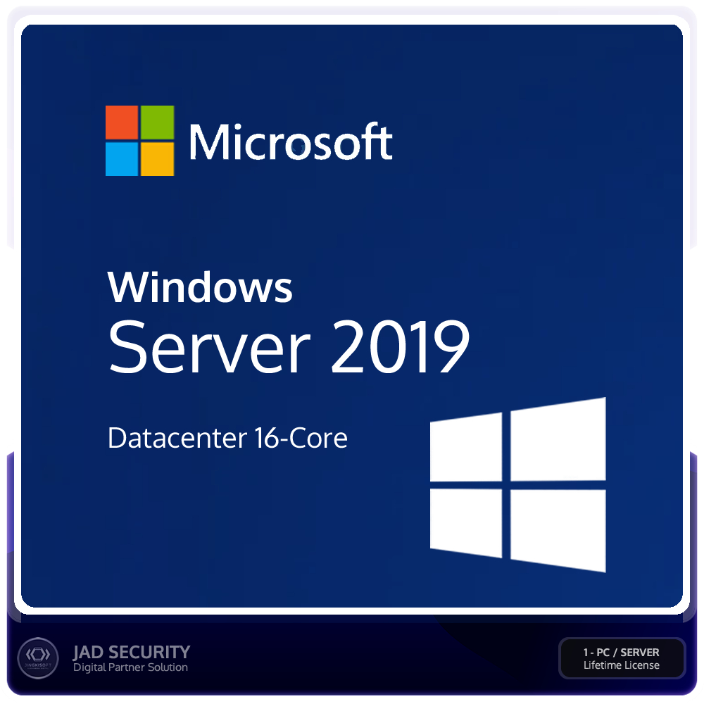 Jual Microsoft Windows Server 2019 Datacenter 16-Core (1-Server Lifetime License) | Shopee Indonesia