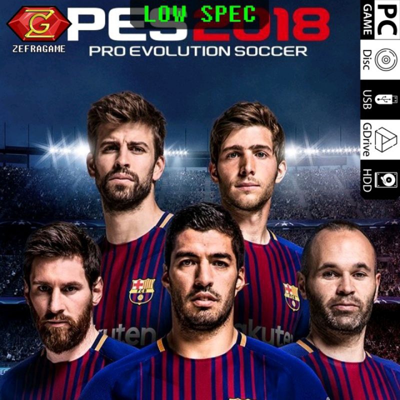 Jual PES 2018 + Patch TERBARU SMoKE Patch 18 V4 (v18.4.1 | 22 Feb 2022) + Mega Face Pack/GAME PC ...