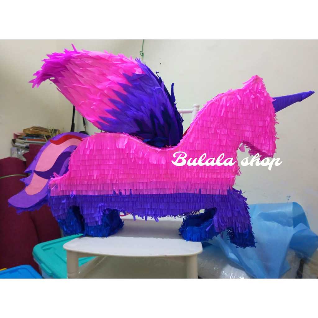 Jual Pinata Pukul/Pinata Tarik Karakter Ulang Tahun Motif Unicorn ...