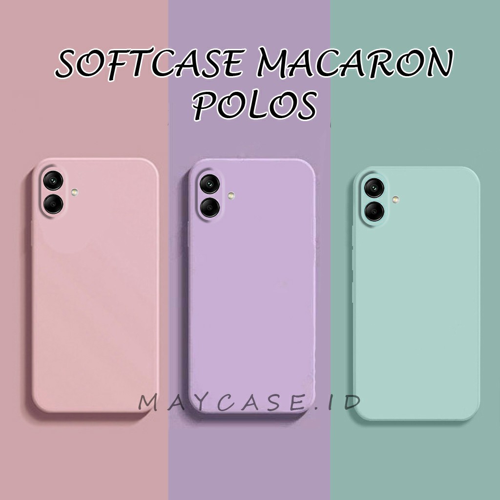 Jual Softcase Macaron Polos A04 A04E A04S A03 A03S A02 A02S A13 A14 A24 A54 A22 A32 A52 ...