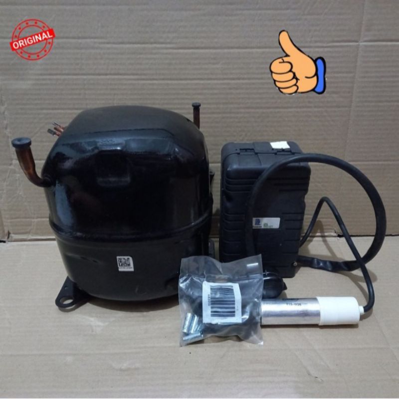 Jual Tecumseh compressor R 22 CAJ-9510 T 1 HP 220-240 Volt (Hermetic ...