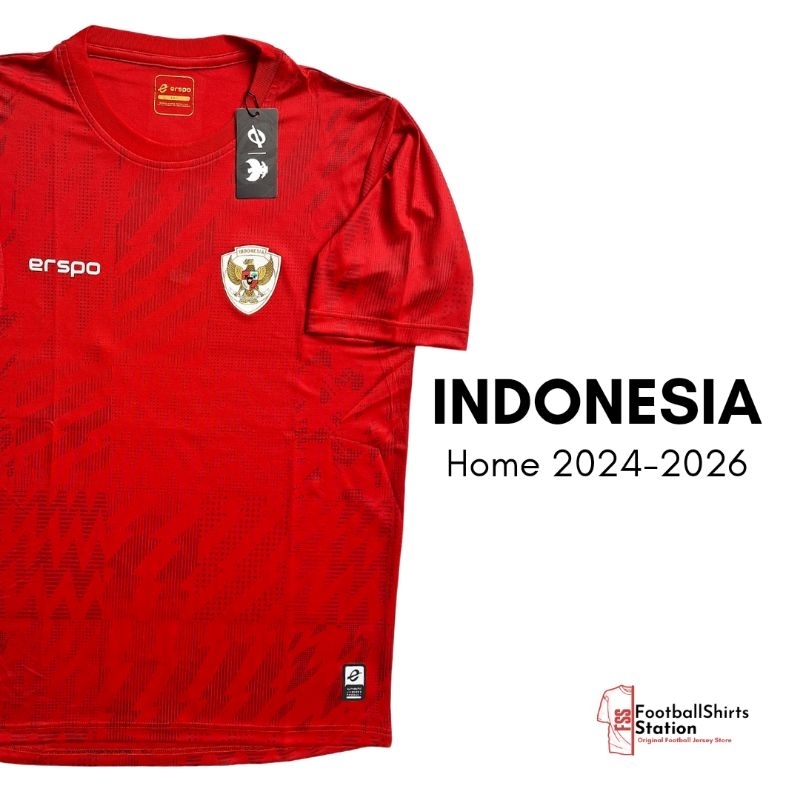 Jual Jereey Timnas Indonesia Home 2024-2026 Supporter Version Original Erspo | Shopee Indonesia