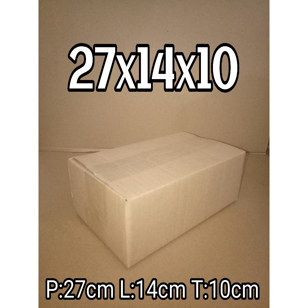 Jual kardus packing 27x14x10 kartonbox/kardus mini/kardus grosir ...