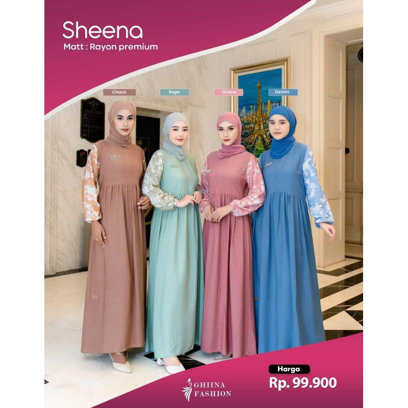 Jual SHENNA DRESS BY GHIINA FASHION | Shopee Indonesia