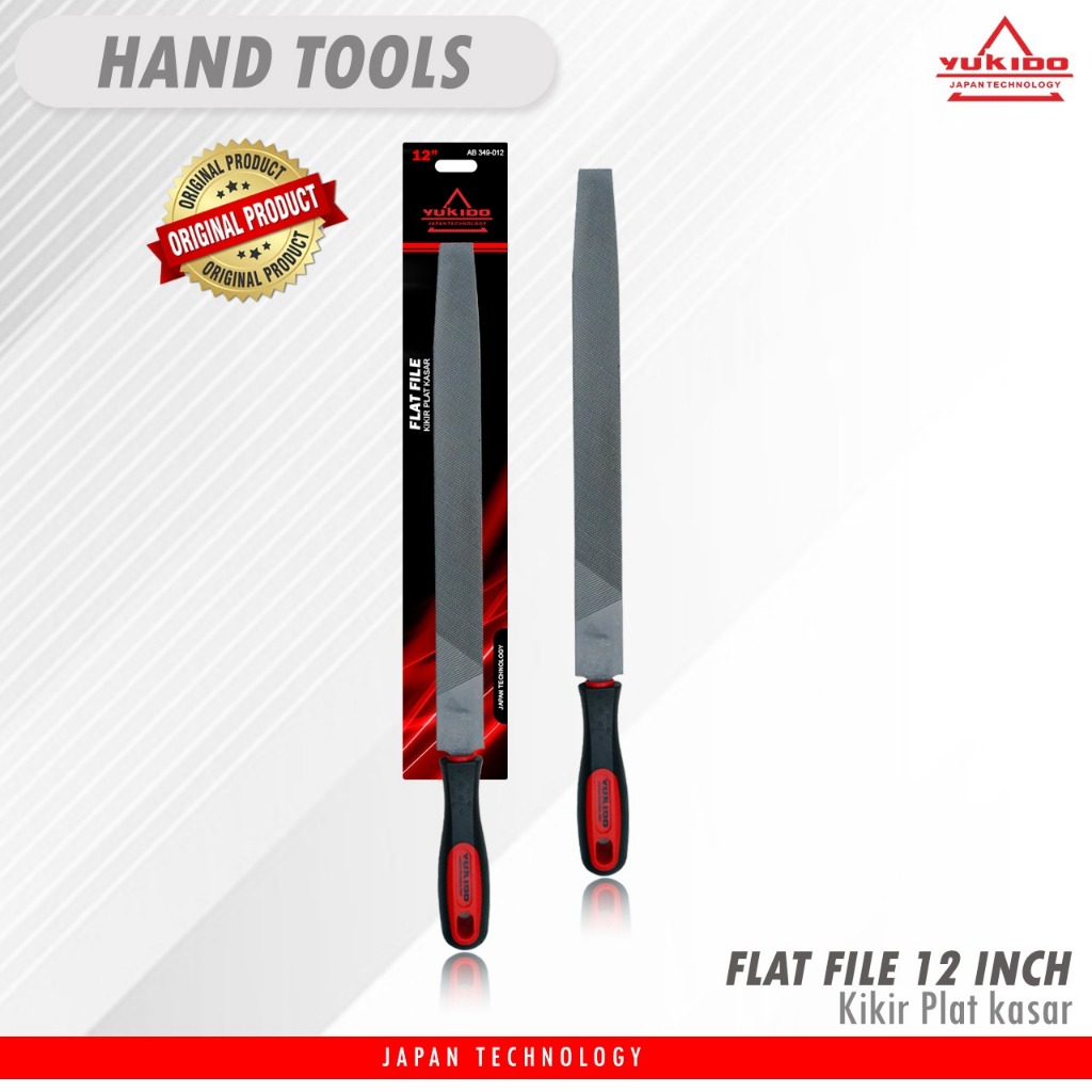 Jual Kikir Plat 6" inch ~ 12" inch Kasar atau Halus / Bastard / Smooth ...